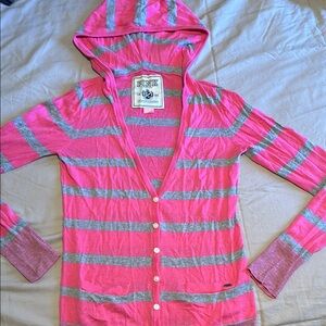 PINK Victoria's Secret | Sweaters | Pink Striped Womens Pink Sweater ...